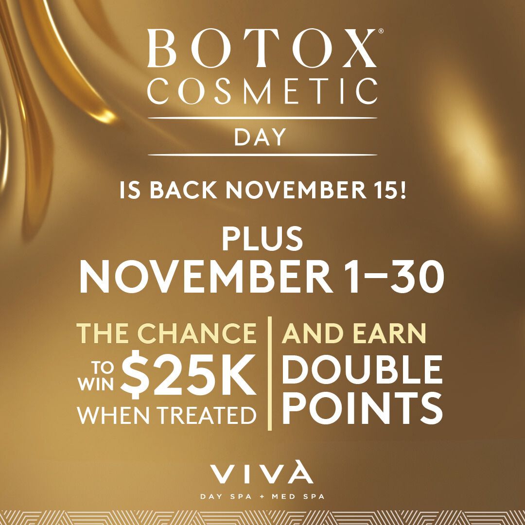 Alle Botox Day Is Nov. 15, 2023 | Viva Day Spa + Med Spa